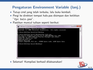 Pemrograman dasar 01-perkenalan | PPT