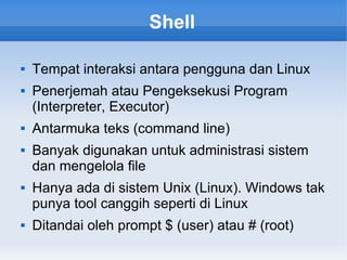 Pemrograman shell2 | PPT
