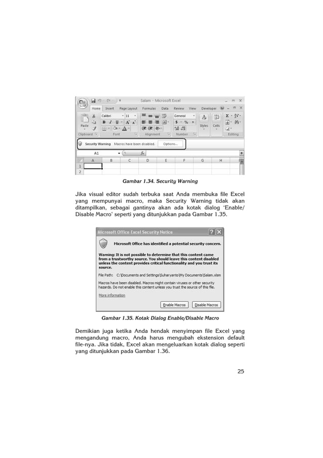Pemrograman vba-ms-off-excel-2007 | PDF