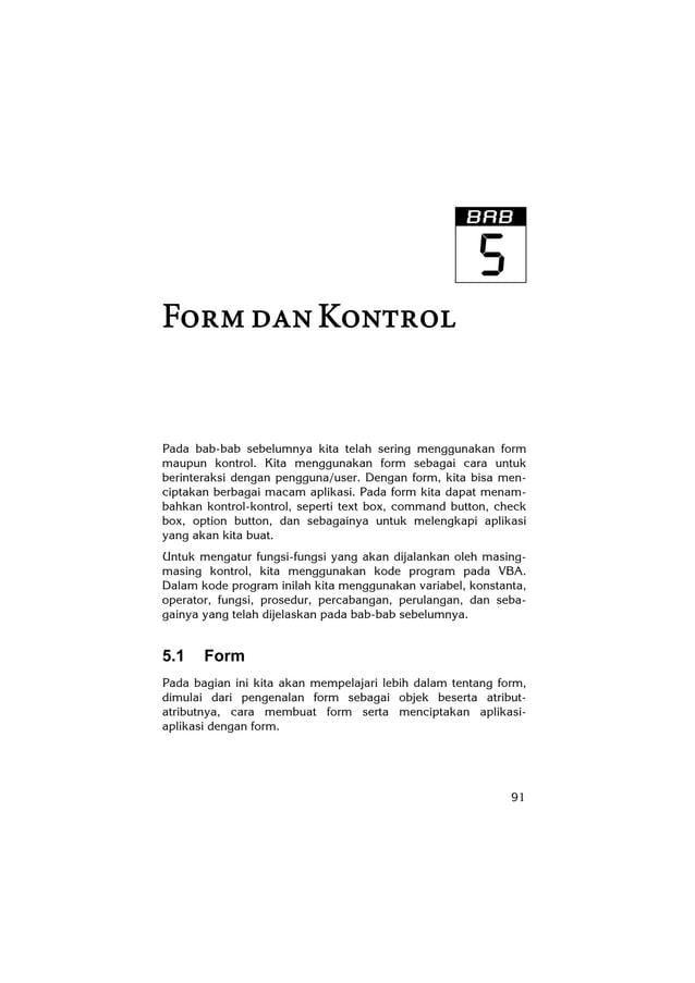 Pemrograman vba-pada-microsoft-access-2007 | PDF