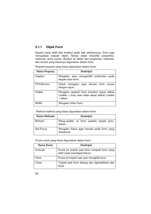 Pemrograman vba-pada-microsoft-access-2007 | PDF