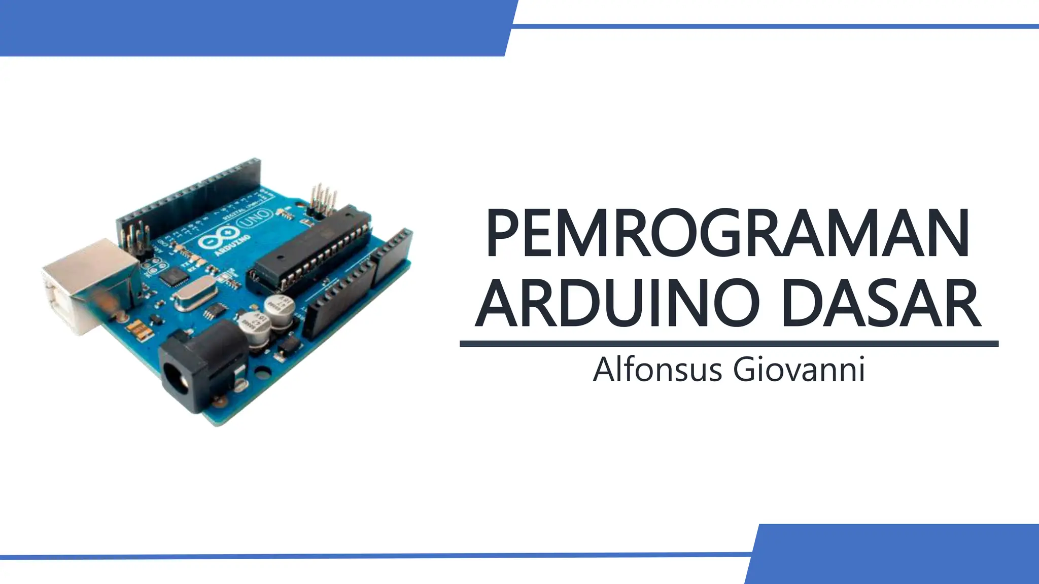 Pemrograman Arduino Dasar - Master Class.pptx