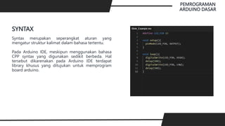 Pemrograman Arduino Dasar - Master Class.pptx