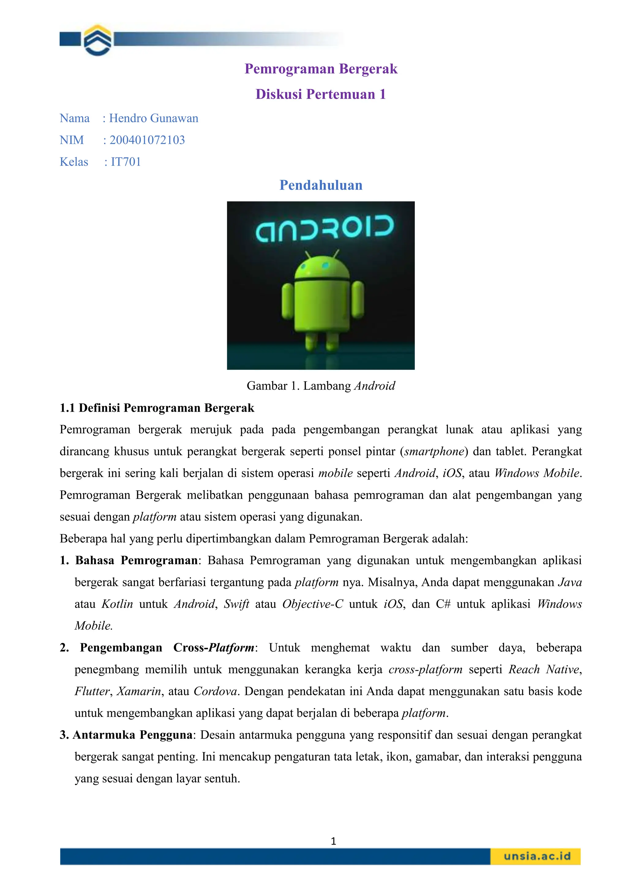 Pemrograman Bergerak Diskusi 1.docx