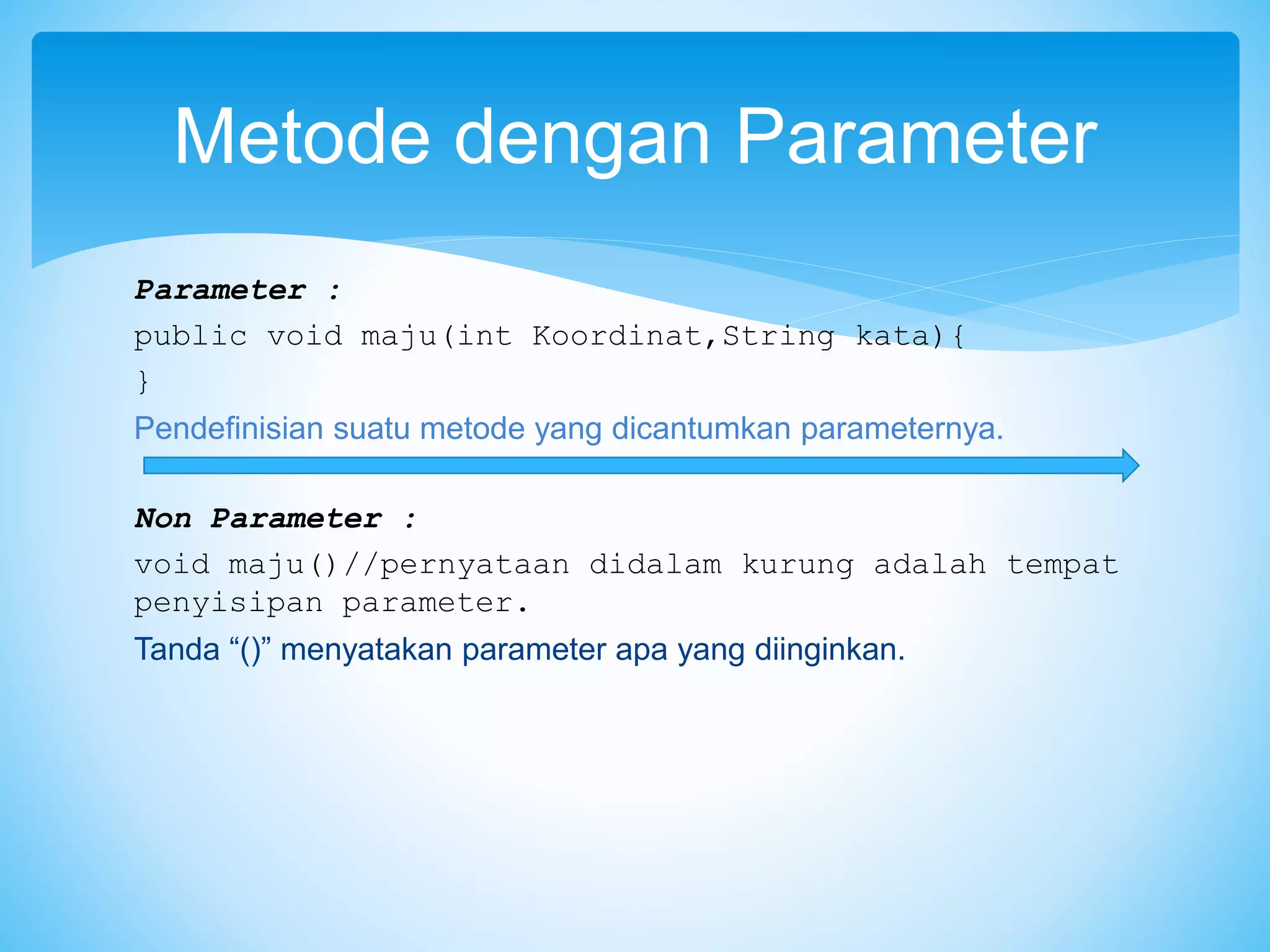 Pemrograman berorientasi objek | PPT