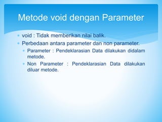 Pemrograman berorientasi objek | PPT