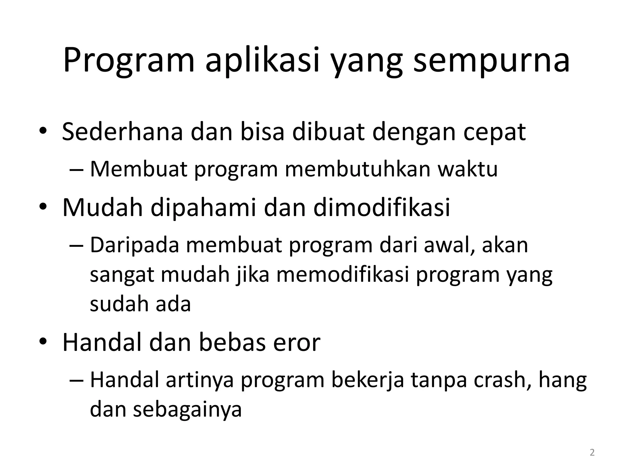 Pemrograman berorientasi objek ii 06 | PPT