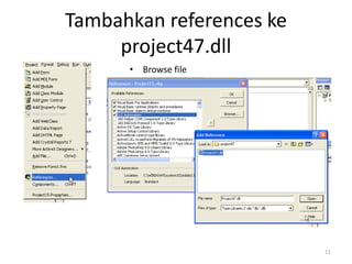 Pemrograman berorientasi objek ii 10 class | PPTX