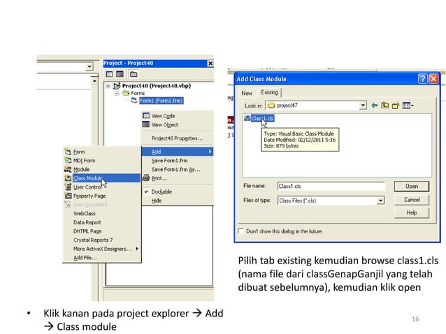 Pemrograman berorientasi objek ii 10 class | PPTX