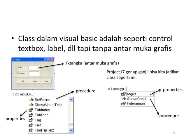 Pemrograman berorientasi objek ii 10 class | PPTX