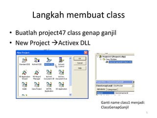 Pemrograman berorientasi objek ii 10 class | PPTX
