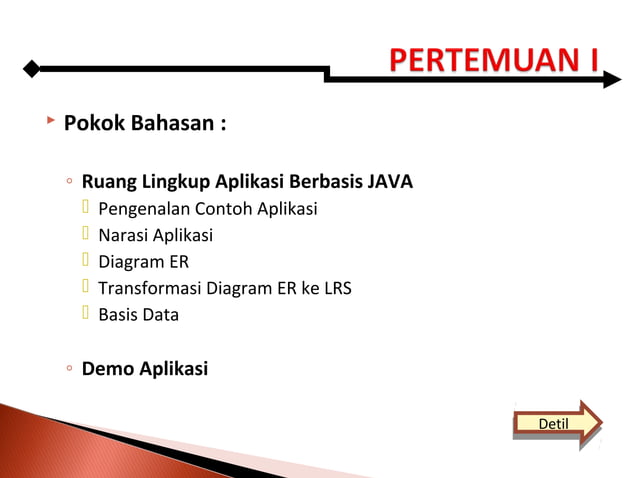Pemrograman berorientasi objek lanjutan | PPT