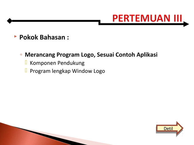 Pemrograman berorientasi objek lanjutan | PPT