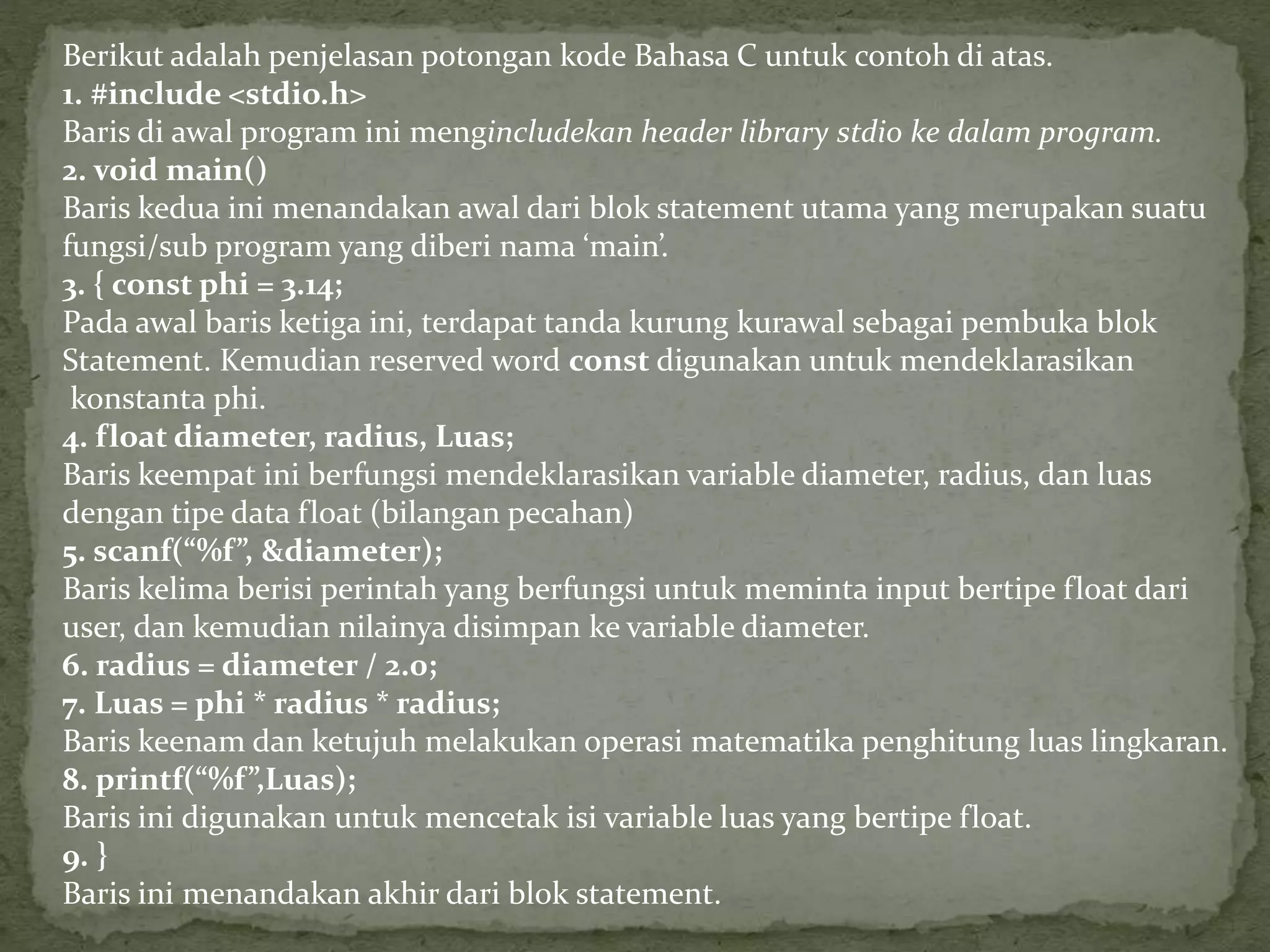 Bahasa Pemrograman C++ | PPTX