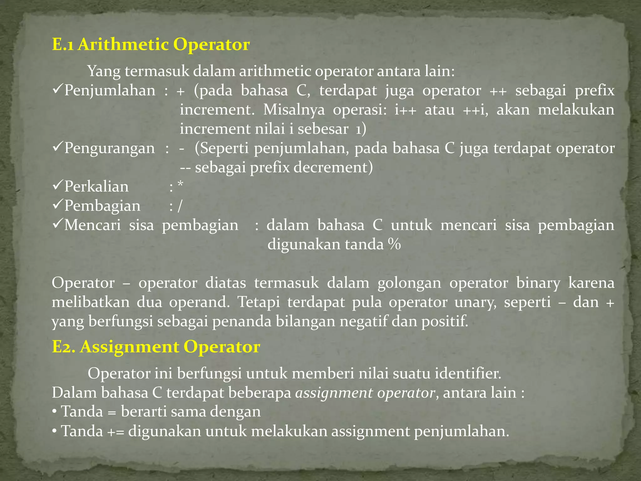 Bahasa Pemrograman C++ | PPTX