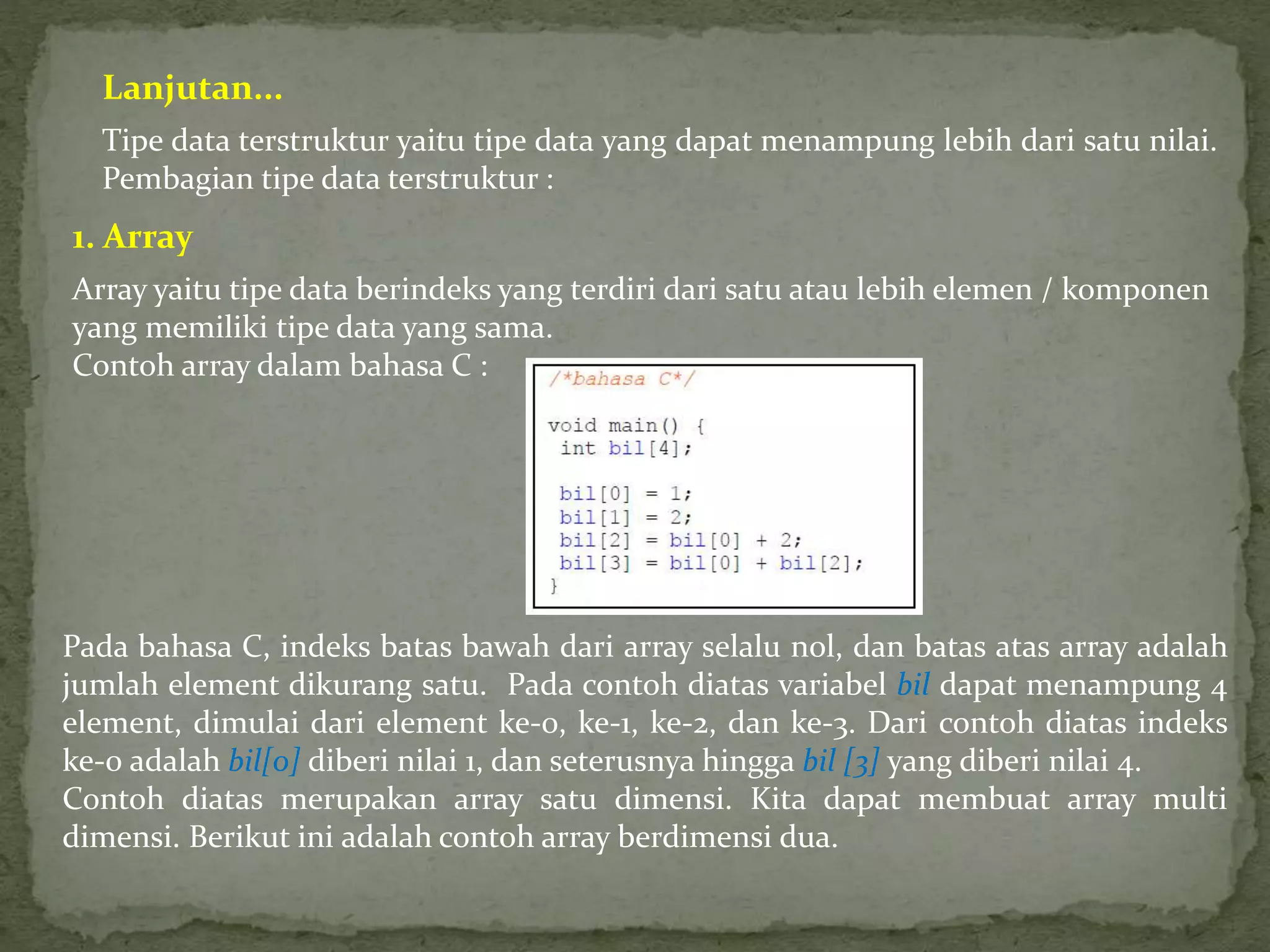 Bahasa Pemrograman C++ | PPTX