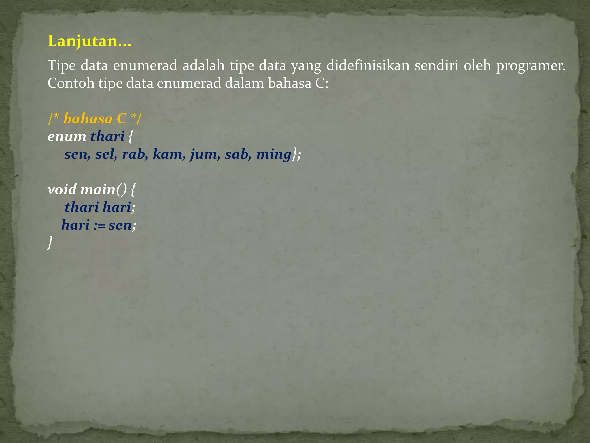 Bahasa Pemrograman C++ | PPTX