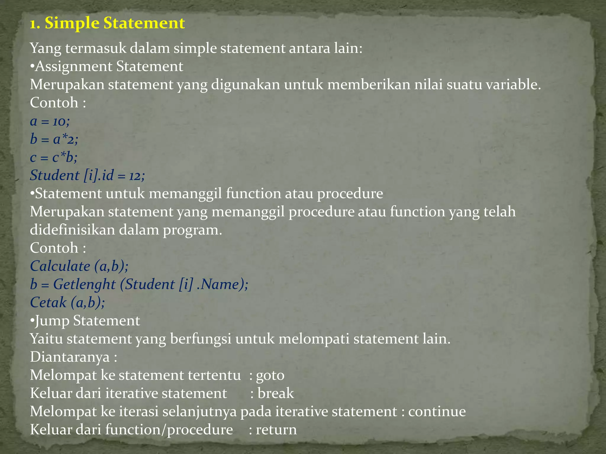 Bahasa Pemrograman C++ | PPTX