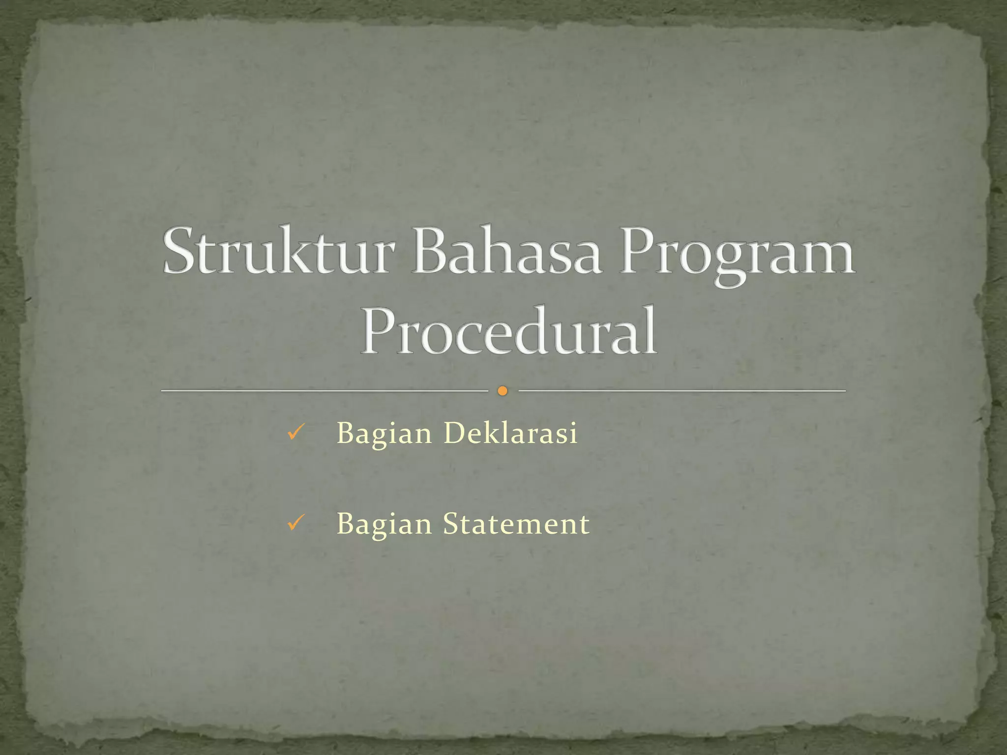 Bahasa Pemrograman C++ | PPTX