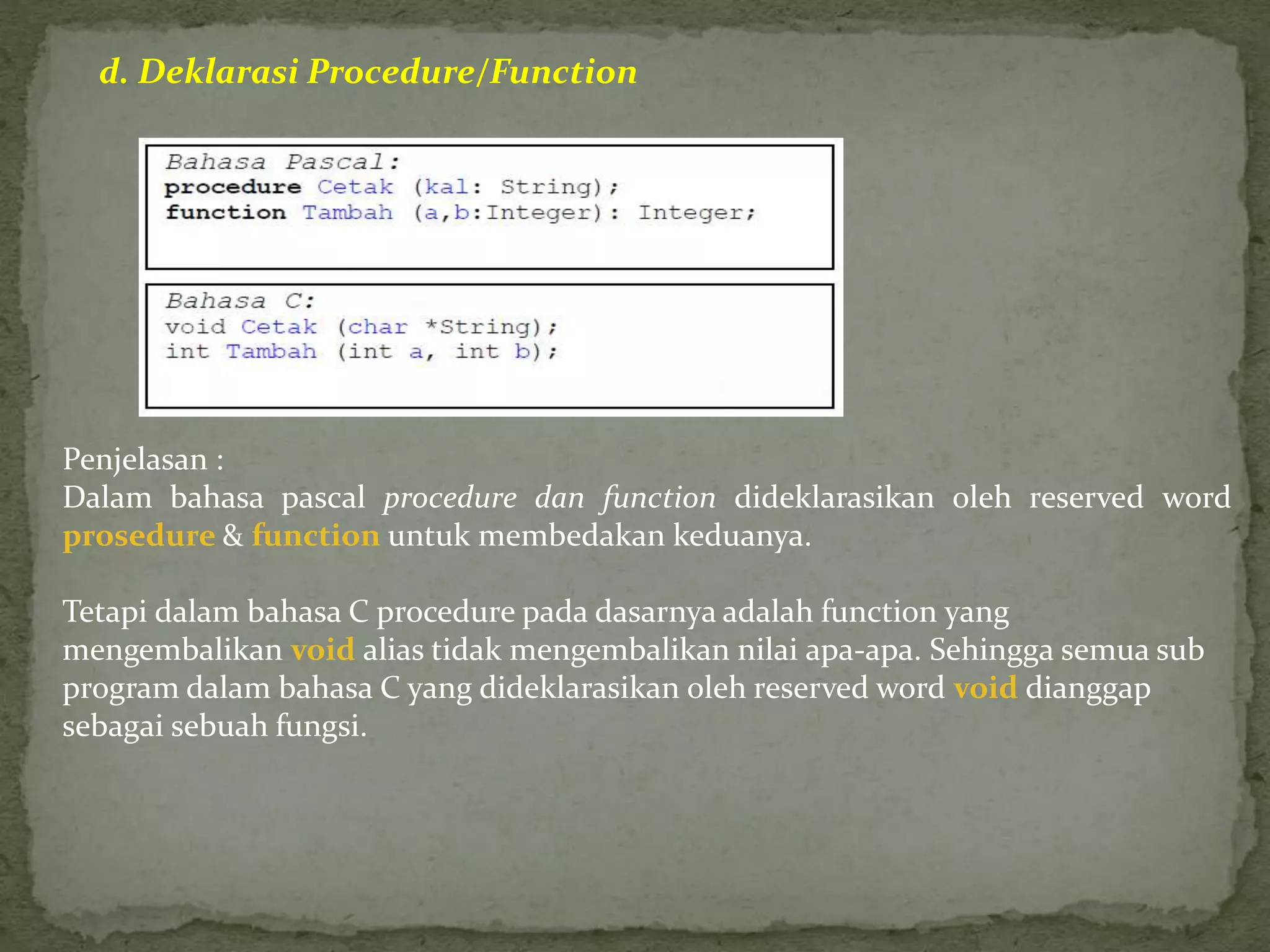 Bahasa Pemrograman C++ | PPTX