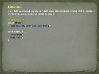 Bahasa Pemrograman C++ | PPTX