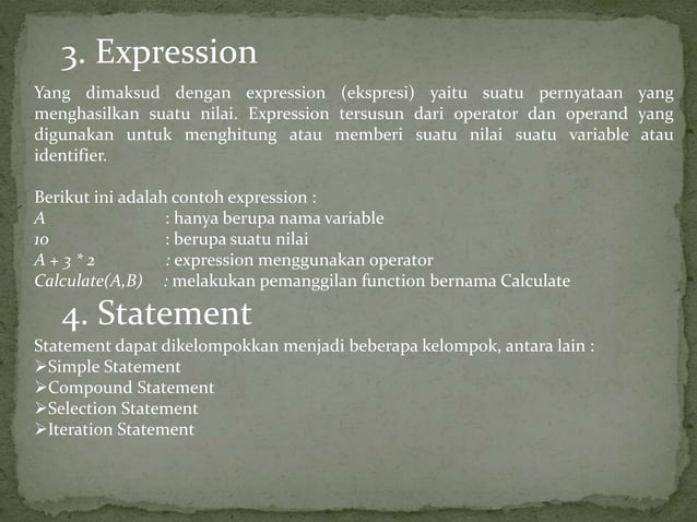 Bahasa Pemrograman C++ | PPTX