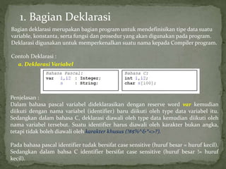 Bahasa Pemrograman C++ | PPTX