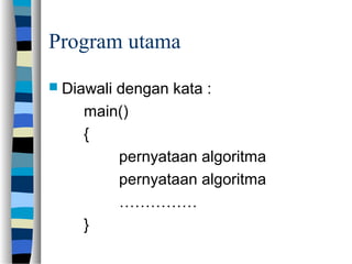 Pemrograman dan bahasa program | PPT