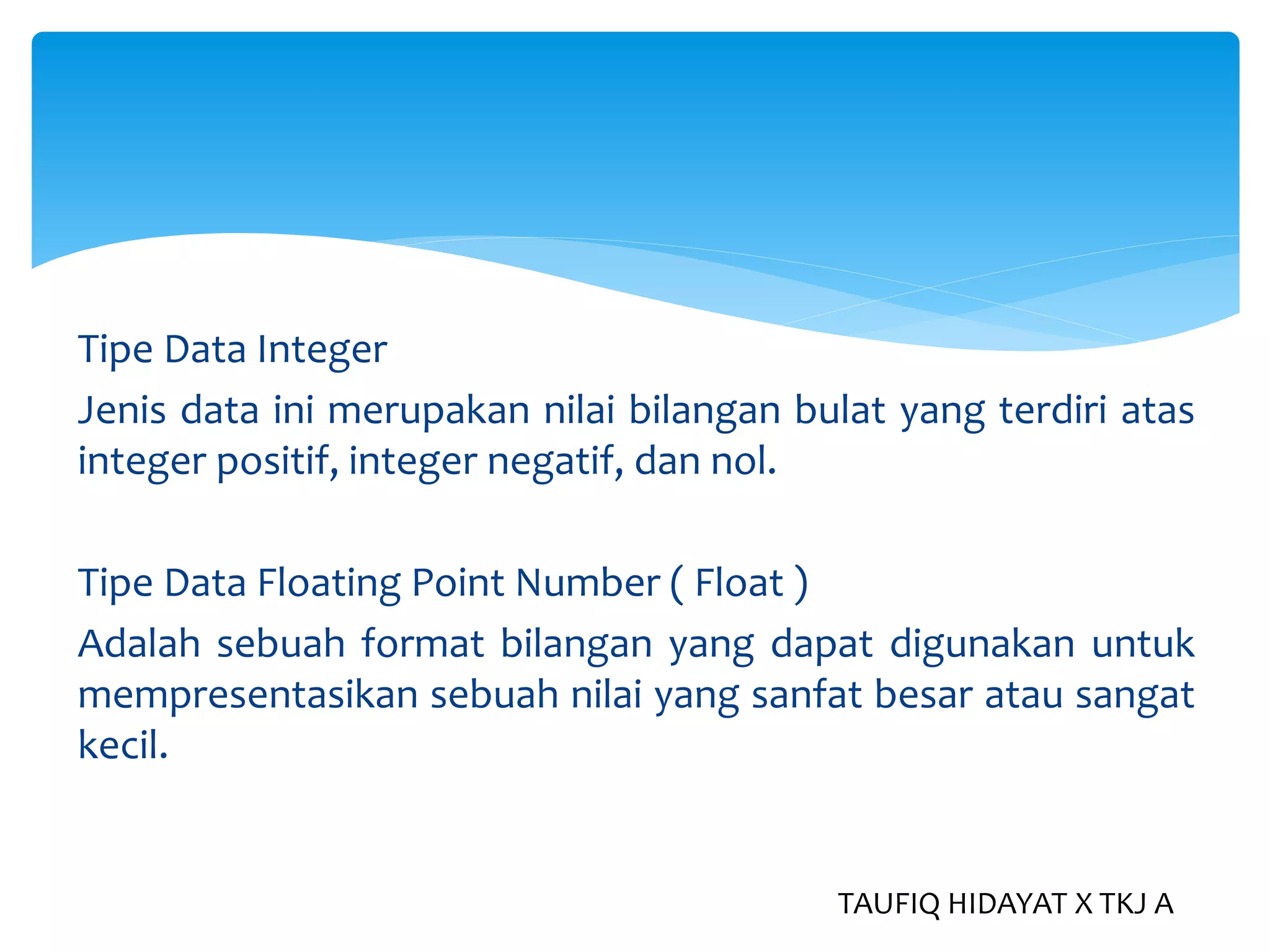Pemrograman dasar | PPTX