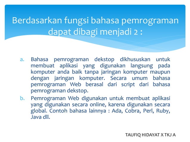 Pemrograman dasar | PPT