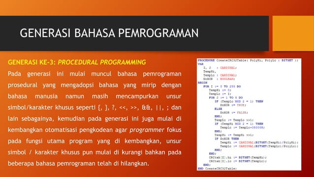 Pemrograman dasar | PPSX