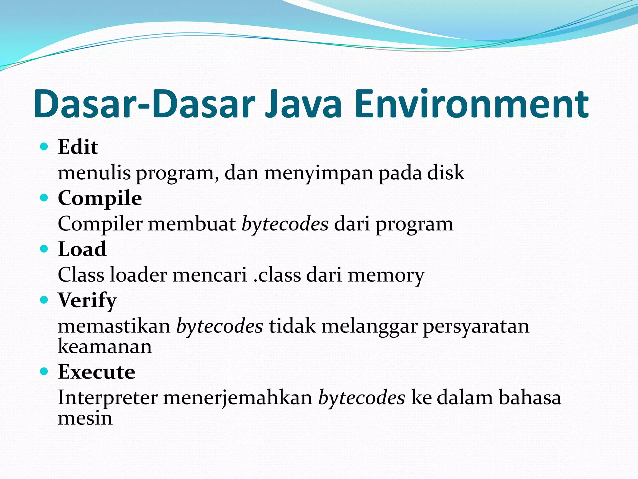 PPT1 - Pemrograman Dasar | PPT