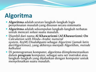 PPT1 - Pemrograman Dasar | PPT