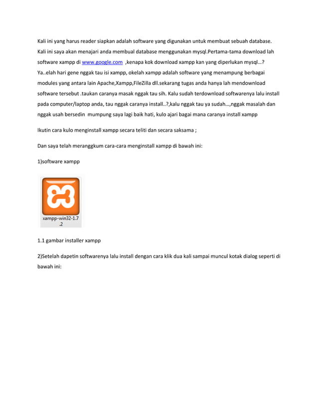 Pemrograman database my sql part 1 | PDF