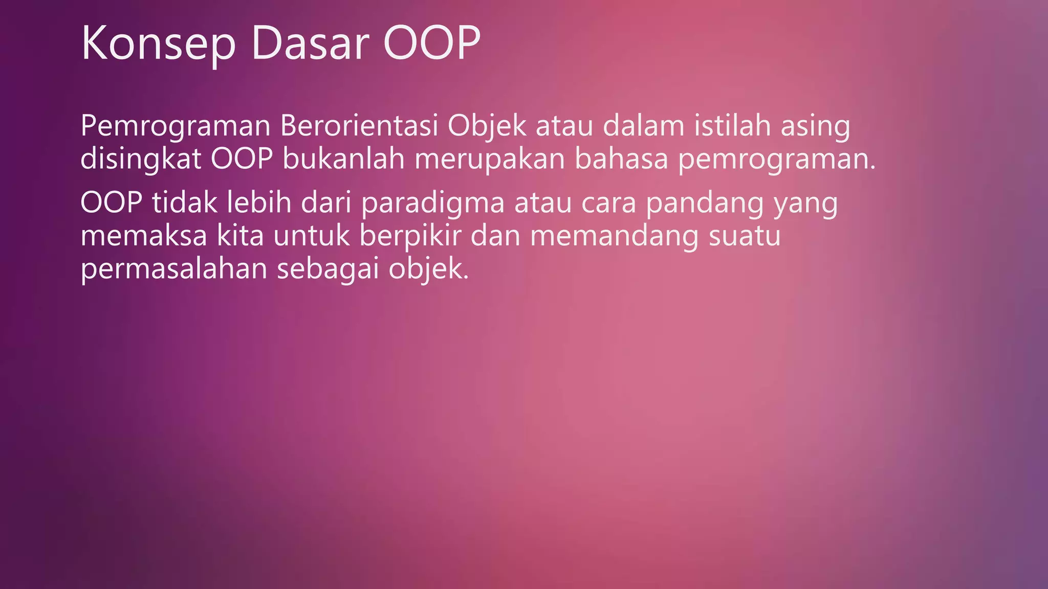 Pemrograman desktop | PPTX