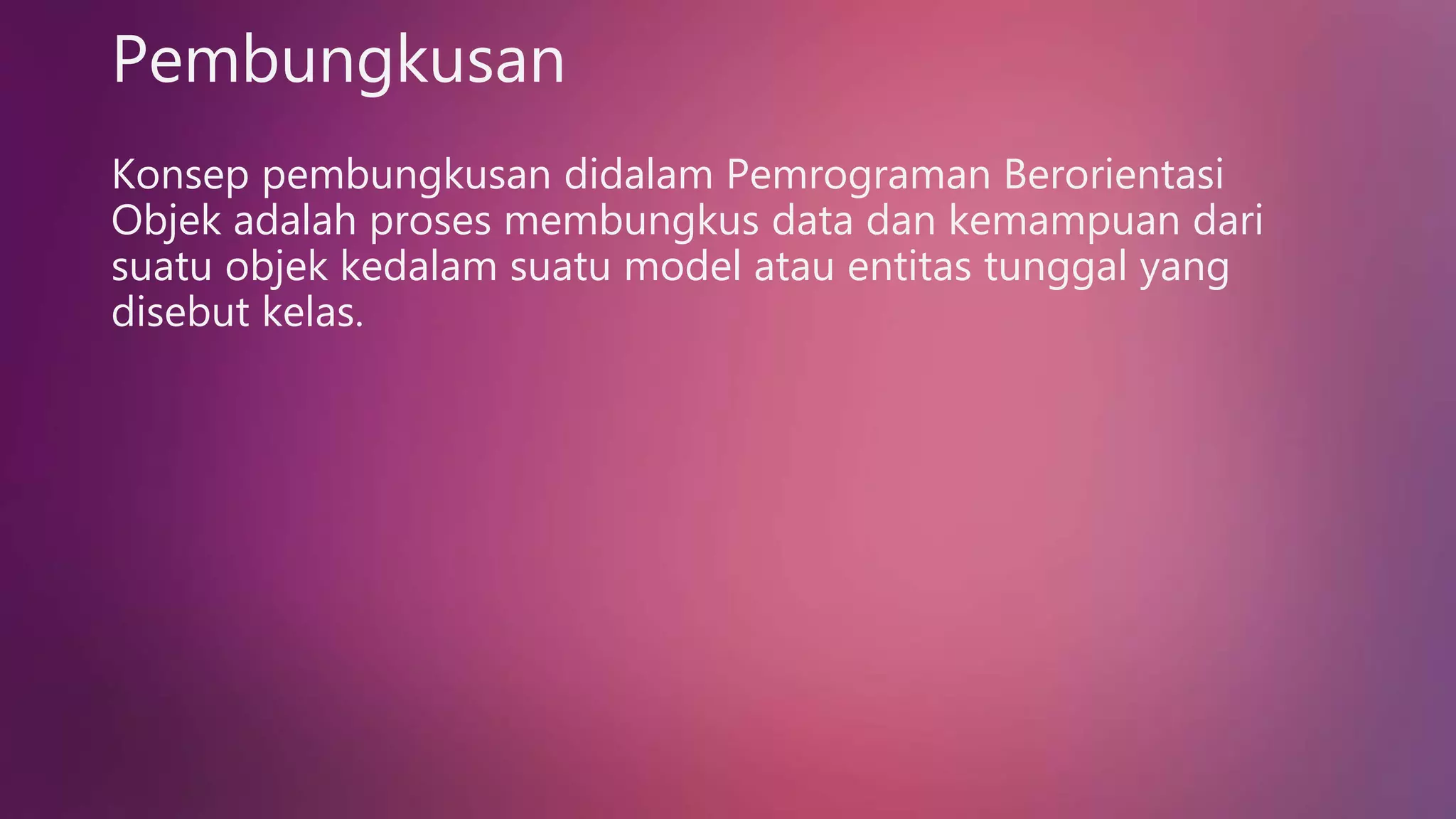 Pemrograman desktop | PPTX