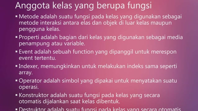 Pemrograman desktop | PPTX