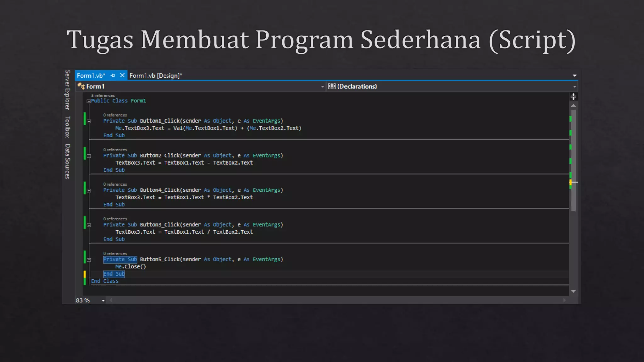 Pemrograman desktop | PPT