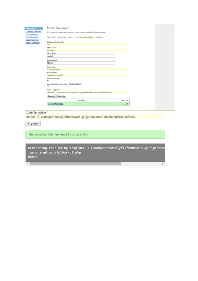 Pemrograman framework | PDF