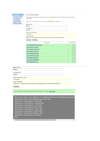 Pemrograman framework | PDF