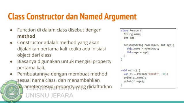 Pemrograman Mobile Unit 2 : Dasar-dasar Flutter | PDF