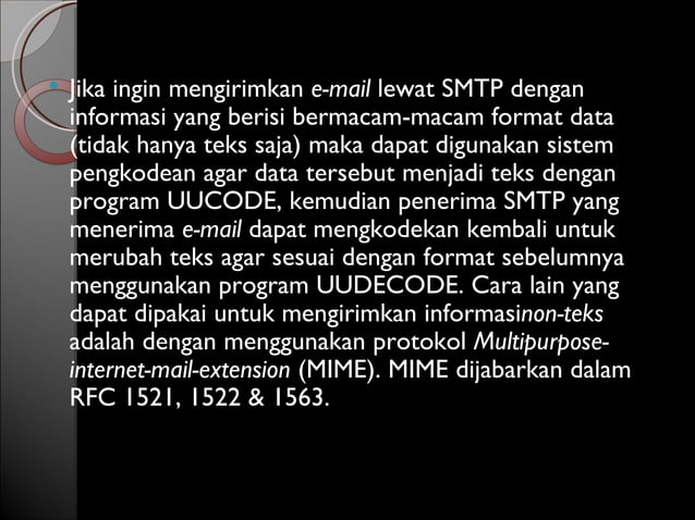 Pemrograman Socket SMTP | PPT