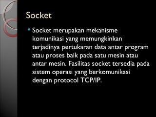 Pemrograman Socket SMTP | PPT