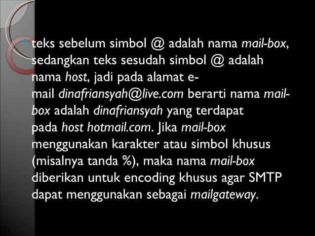 Pemrograman Socket SMTP | PPT