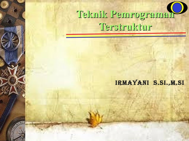 Pemrograman terstruktur | PPT