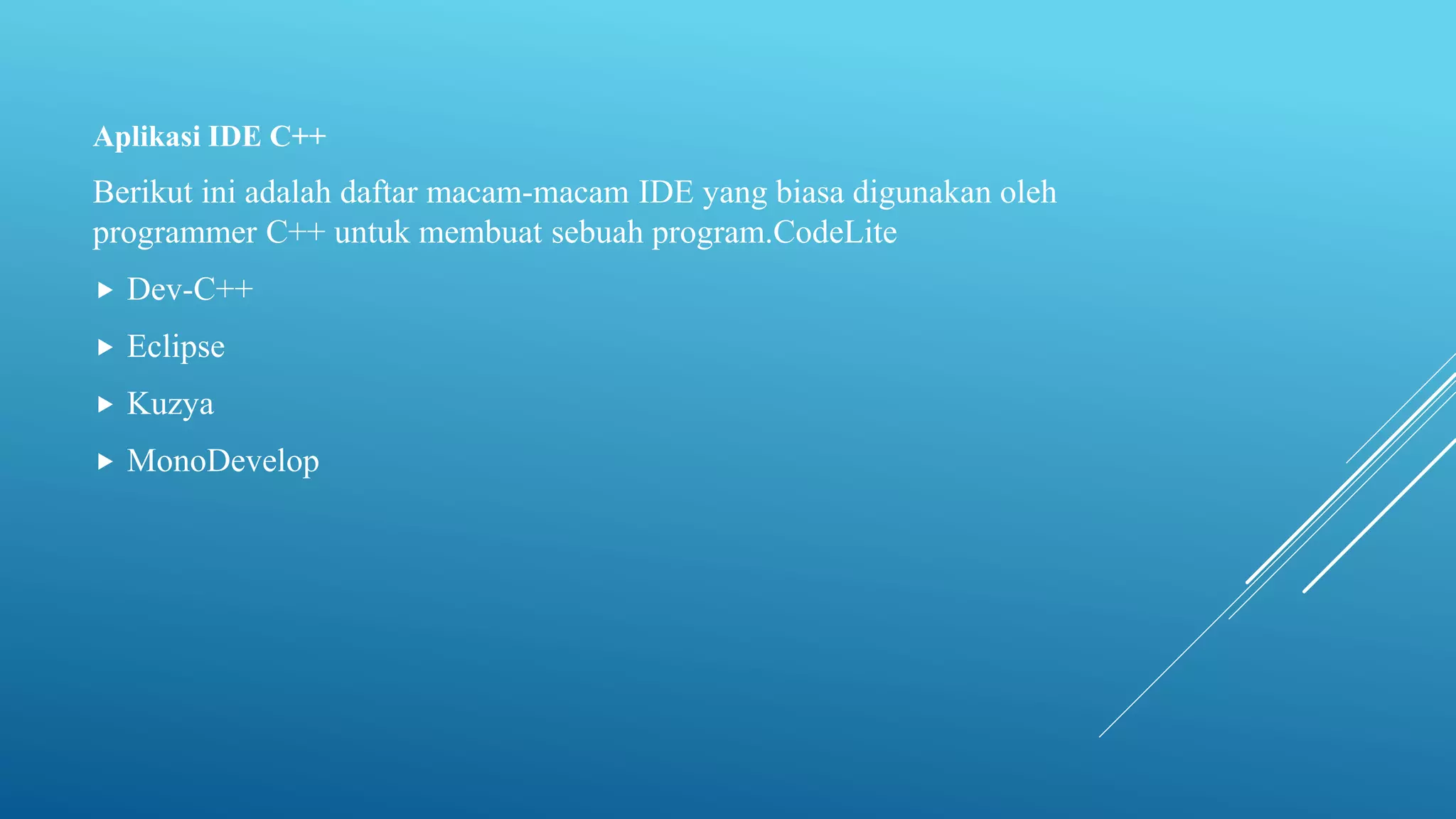 Pemrograman terstruktur | PPT