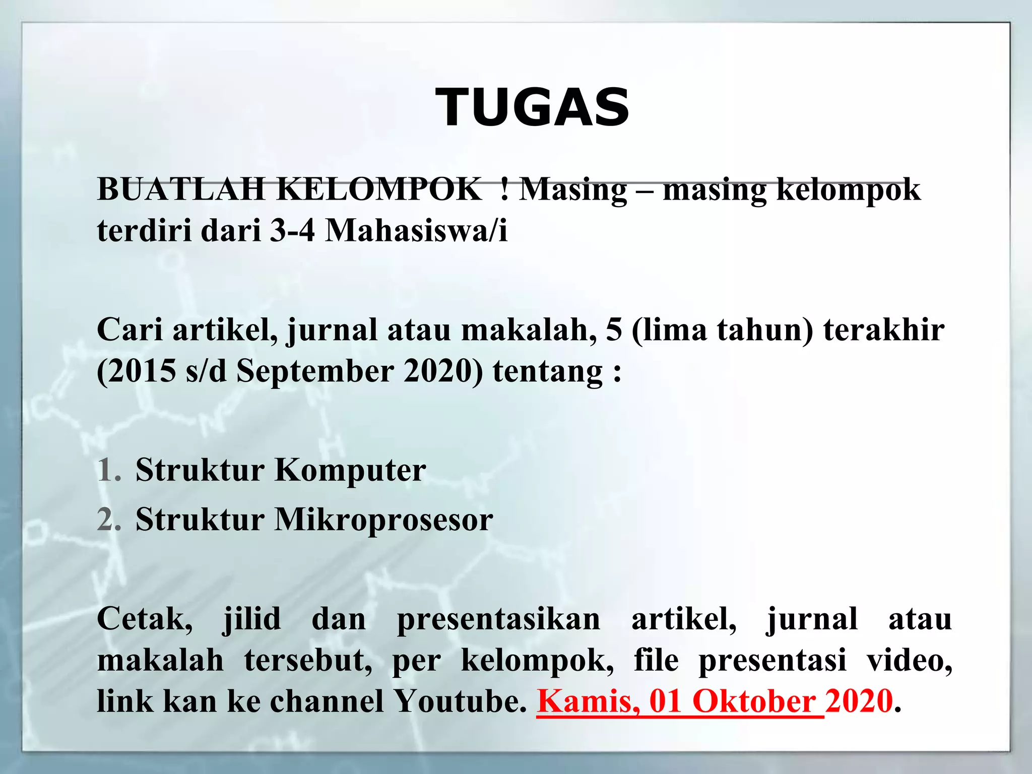 Pemrograman tingkat rendah pertemuan ke-1 - pengenalan dasar ...