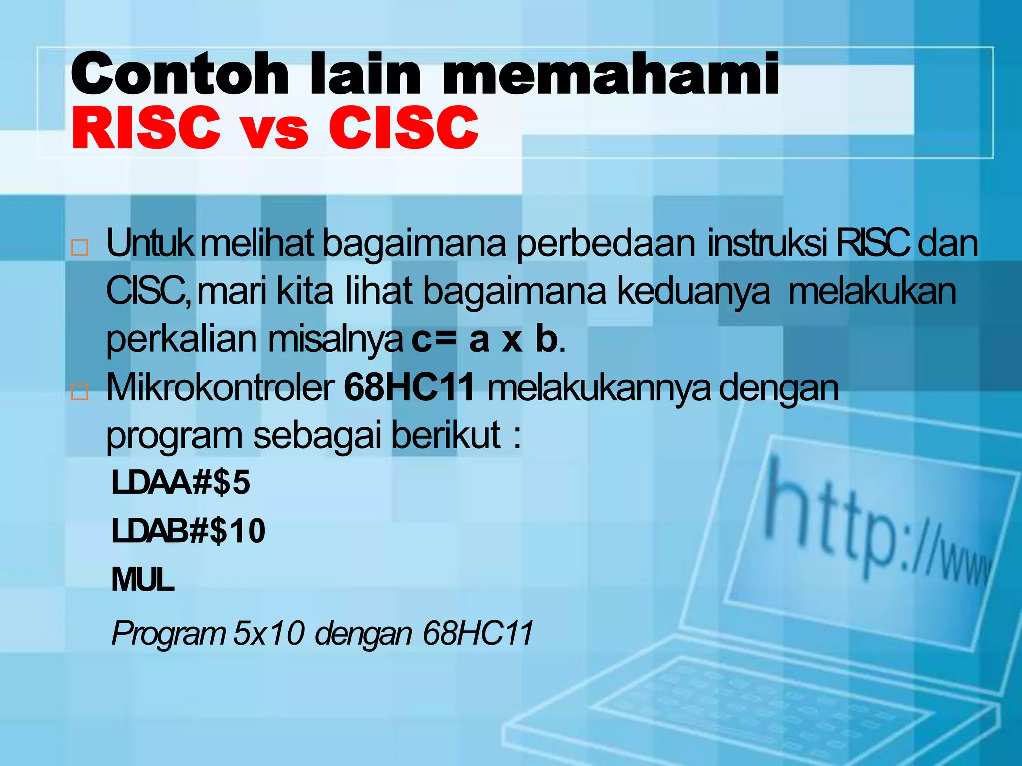 Pemrograman tingkat rendah pertemuan ke-3 - arsitektur komputer ...