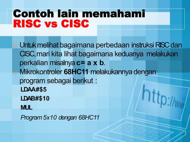 Pemrograman tingkat rendah pertemuan ke-3 - arsitektur komputer-mikroprosesor-bahasa pemrograman ...