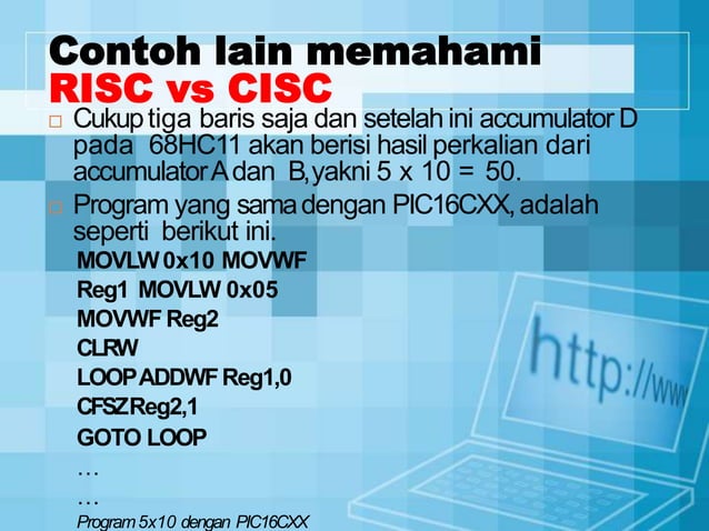 Pemrograman tingkat rendah pertemuan ke-3 - arsitektur komputer-mikroprosesor-bahasa pemrograman ...
